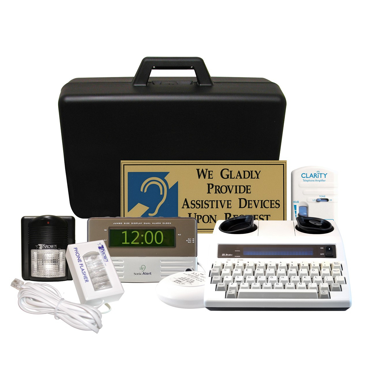 ADA Compliant Guest Room Kit with Portable Hard Case (Model 500A) - All ...