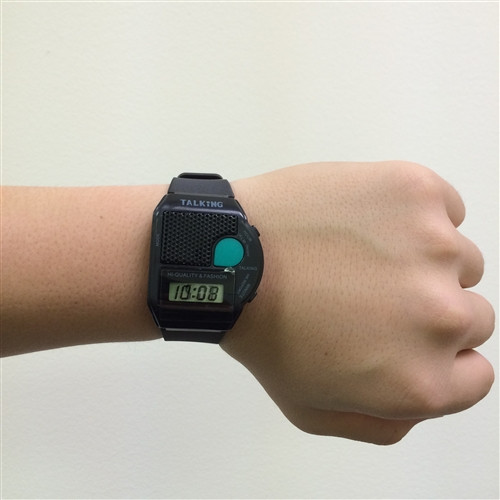 LIBERTY Low Vision Digital Talking Watch - Black | LIBERTY Health Supply