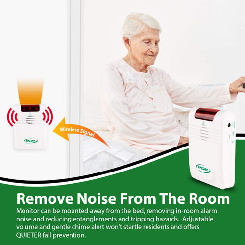 Smart Caregiver CordLess Bed Sensor Pad 10"x30" - 1 year pad life ...
