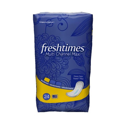 Freshtimes Feminine Pad Maxi Regular Absorbency - 14/bag - LIBERTY ...