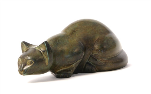 Pouncing Cat Urn - Calico | LIBERTY Health Supply