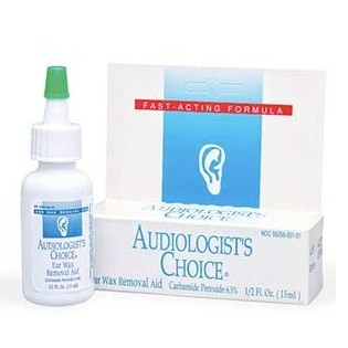 Ear Wax Removal Drops by Audiologist's Choice 1/2oz. Bottle - Model ...