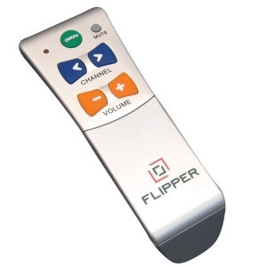 Flipper Large Button Universal Remote Control | LIBERTY Health Supply