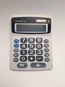 12 Digit Low Vision Calculator | LIBERTY Health Supply