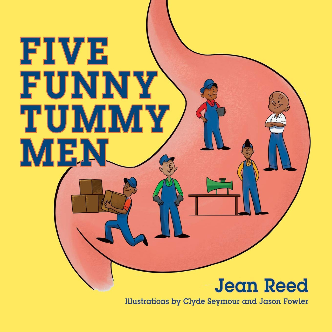 FIVE FUNNY TUMMY MEN
