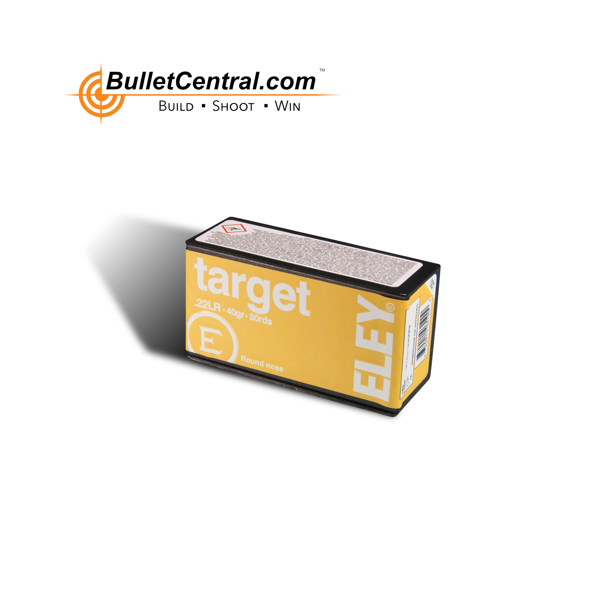 Eley Ammunition - Target .22LR 40GR RN (Qty 50) - Reliable Performance ...