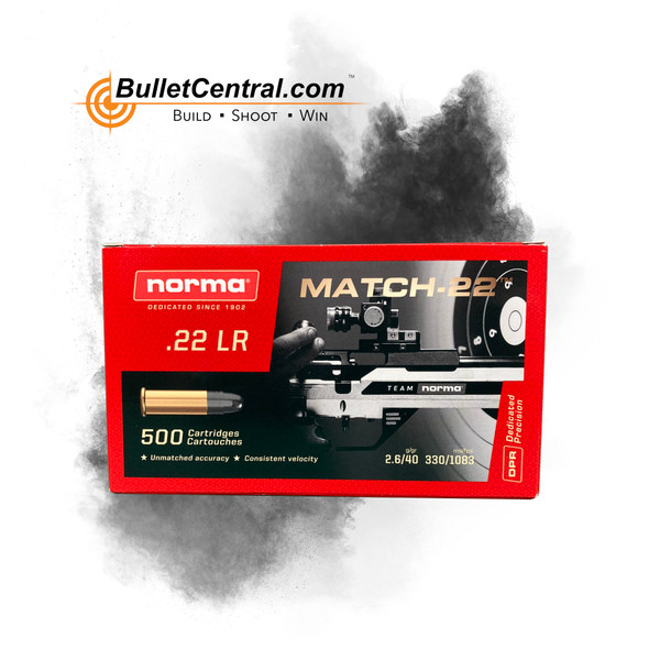 SK .22 LR Long Range Match 420158 (Box of 50): Precision Ammunition for ...