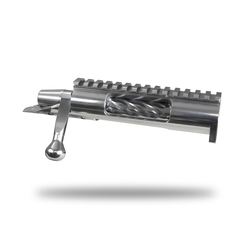BAT Machine VR Polished Stainless Steel Magnum Rifle Action | Precision ...