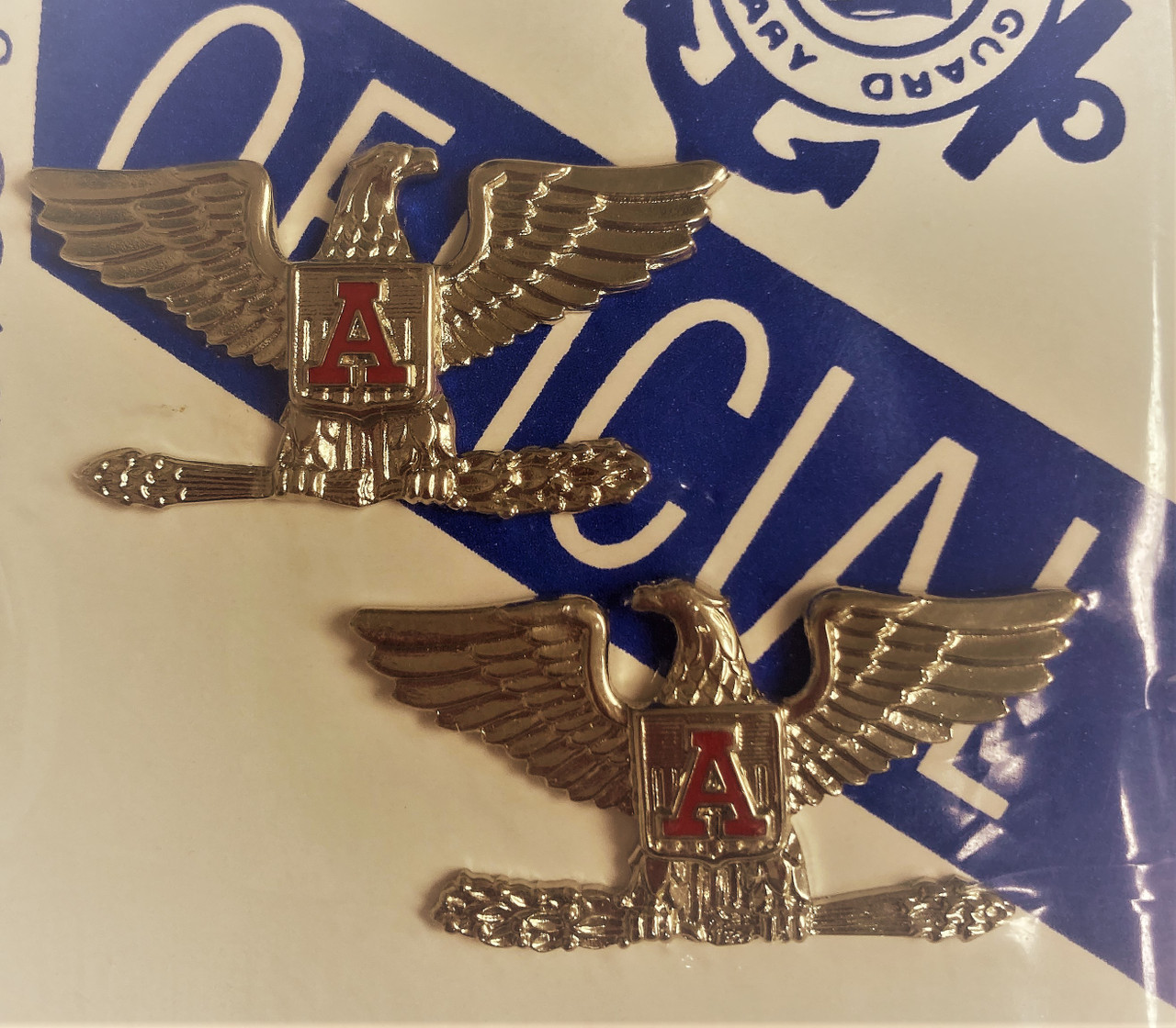 Office Insignia - Appointed PAIR/MEDAL -- ( See Options ) - Auxiliary ...