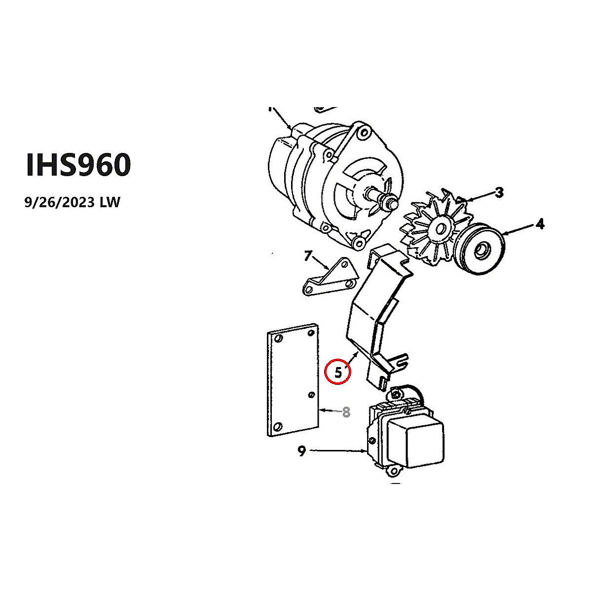 Alternator Shield - Redrunrite