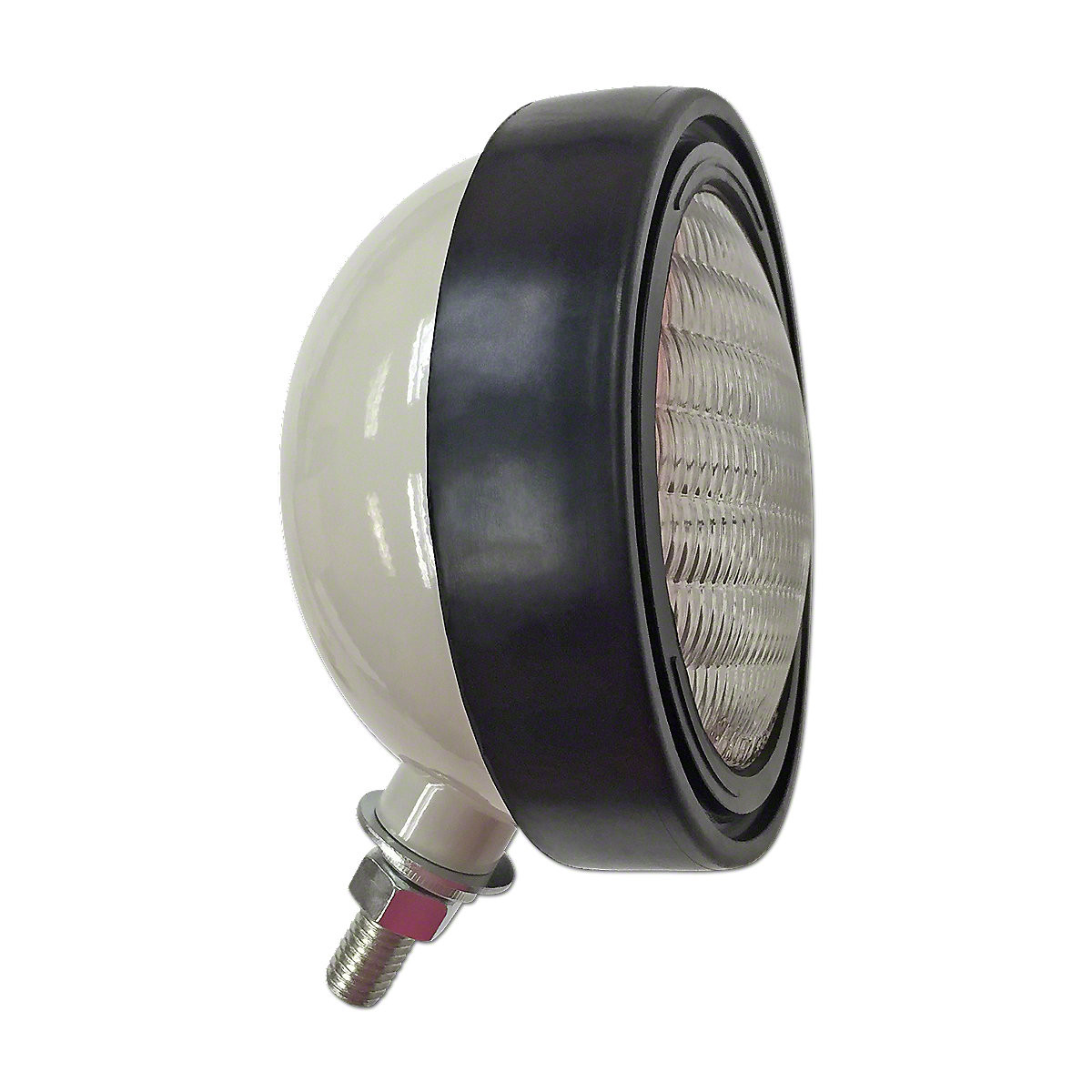 Rear 12-Volt Combo Tail Light with Rubber Bezel (Hobbs Style) - Redrunrite