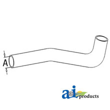 Lower Radiator Hose, IH 666 686 706 706 756 806 826 856 HYDRO 70 Gas ...