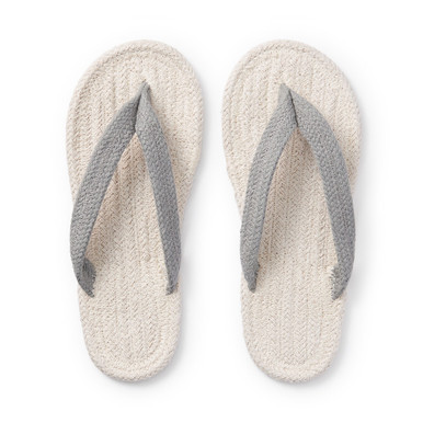 Sandales en mélange de coton indien 16046 | MUJI