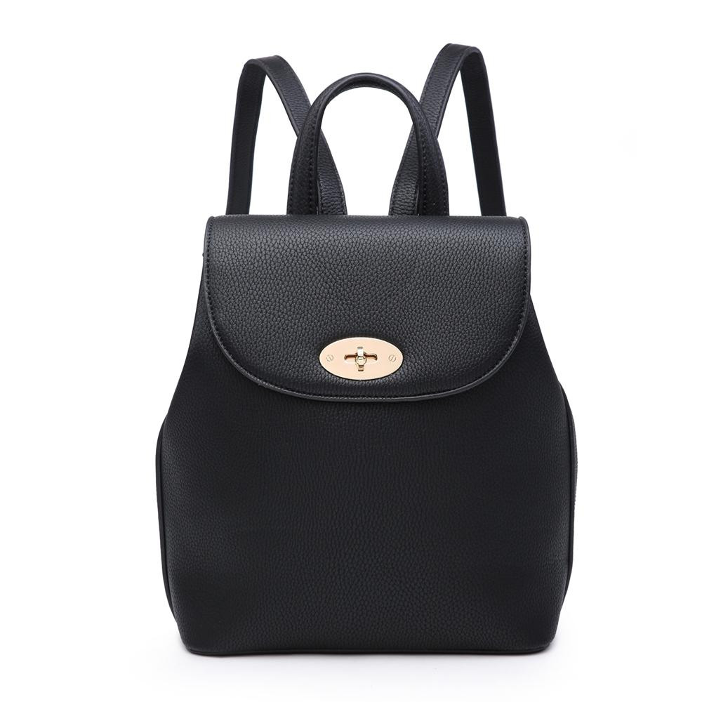 Milani Lock Backpack - Black