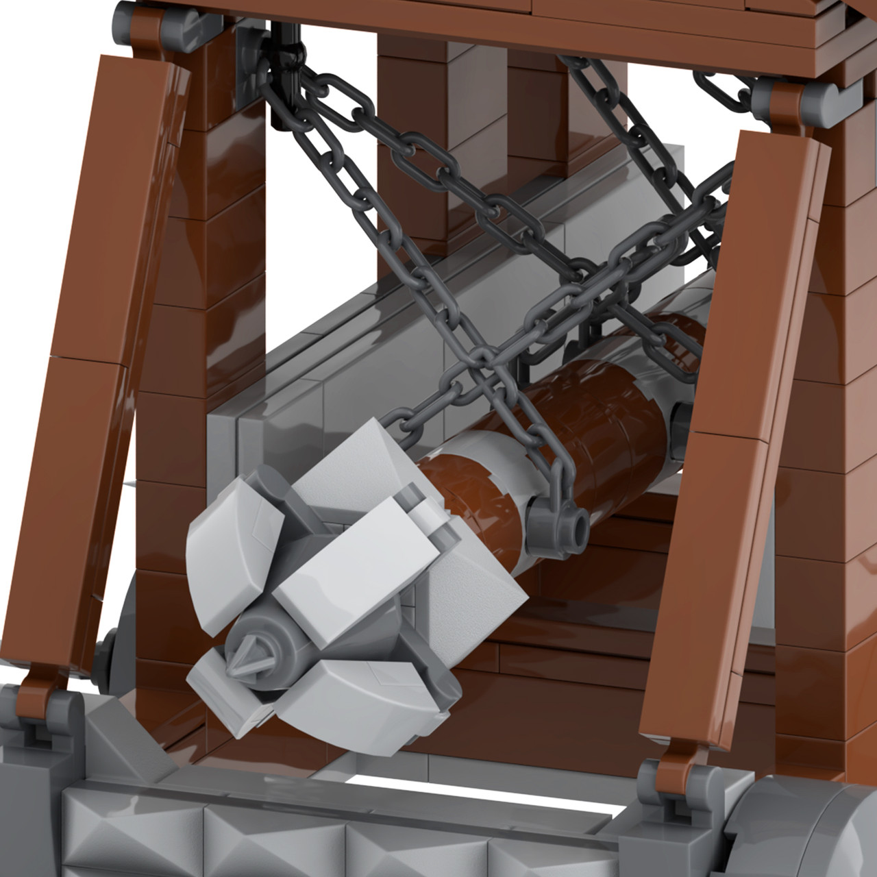 Medieval Siege Battering Ram MOC Set 405pcs 5011 - J's Little Things