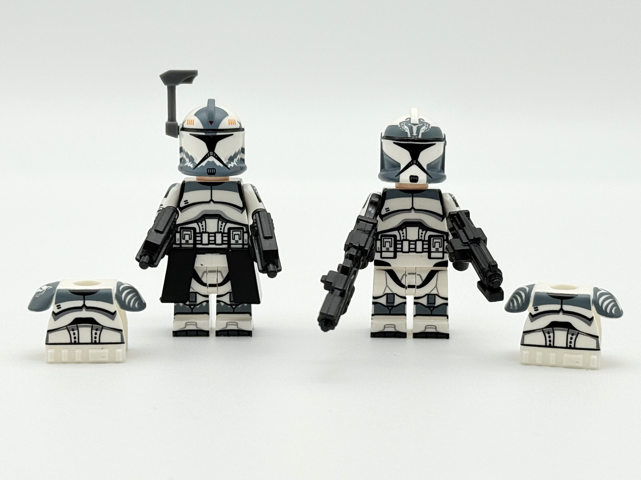 Star Wars Phase 1 Wolfpack Commander Wolffe Clone Troopers Minifigures Set - J's Little Things
