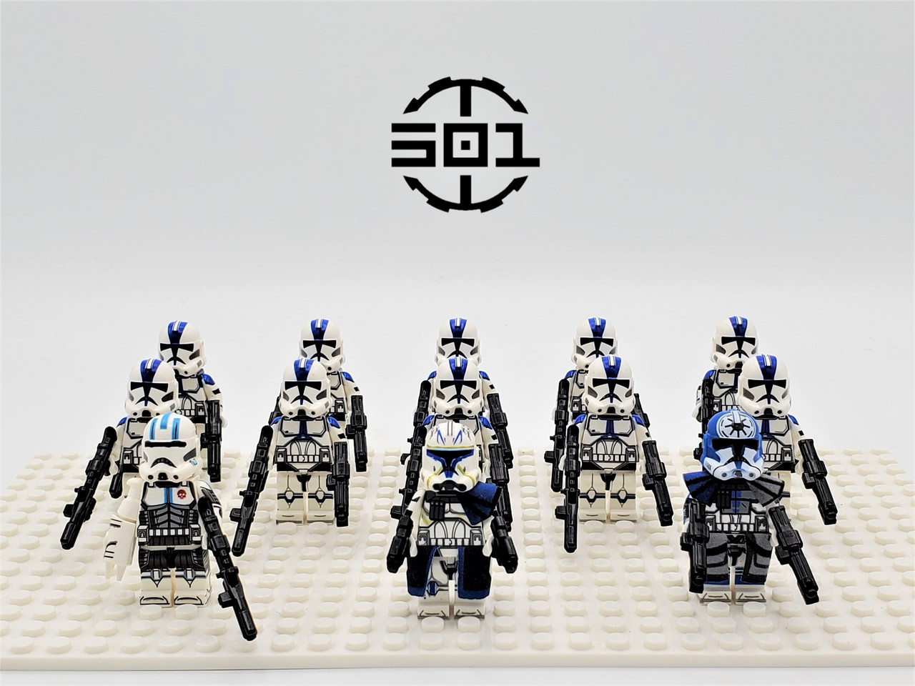 Star Wars 501st Custom Legion Army Minifigures Set x18 - J's Little Things