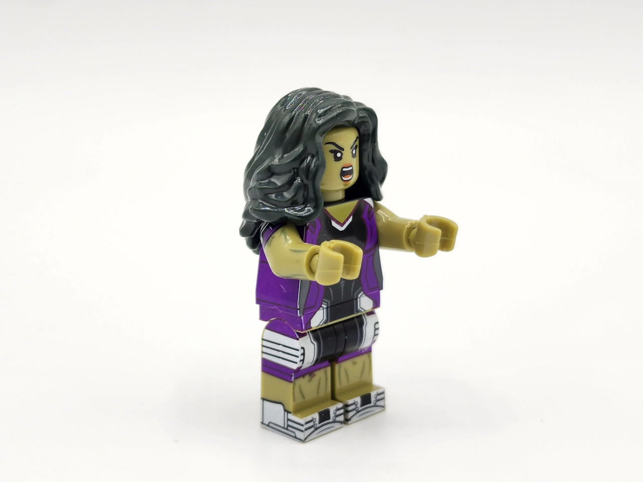 Marvel Super Heroes She-Hulk Custom Minifigure - J's Little Things