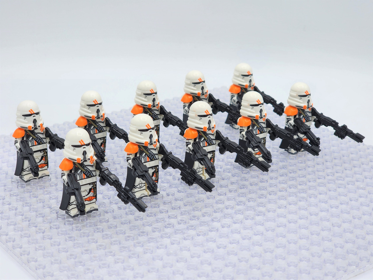 Star Wars Phase 2 212th AIrborne Clone Troopers Paratroopers Custom ...