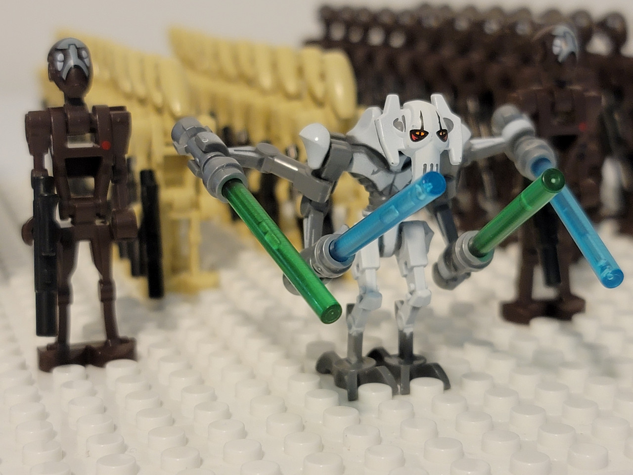 Star Wars Battle Droids Army Custom Set 63pcs Commando Droids Super ...