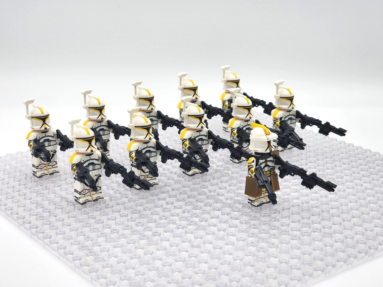 Star Wars Phase 1 Commander Bly 327th Clone Troopers 11pcs Minifigures ...