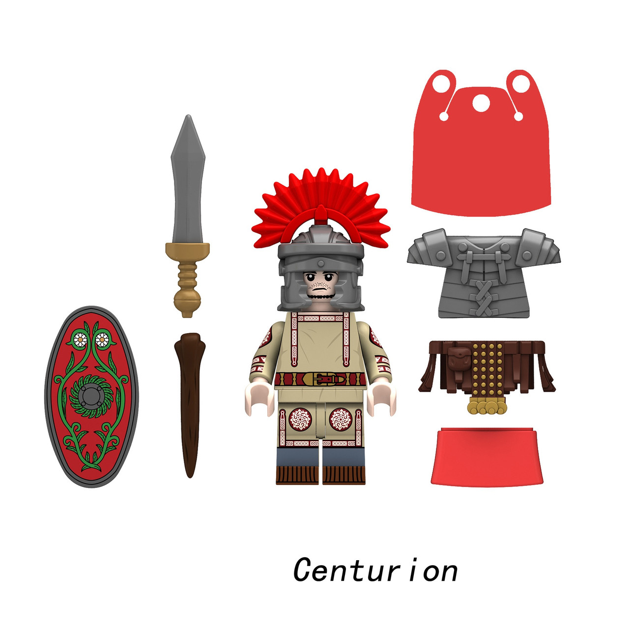 Roman Infantry Legion Soldiers Army Custom Minifigures 2 - J's Little ...