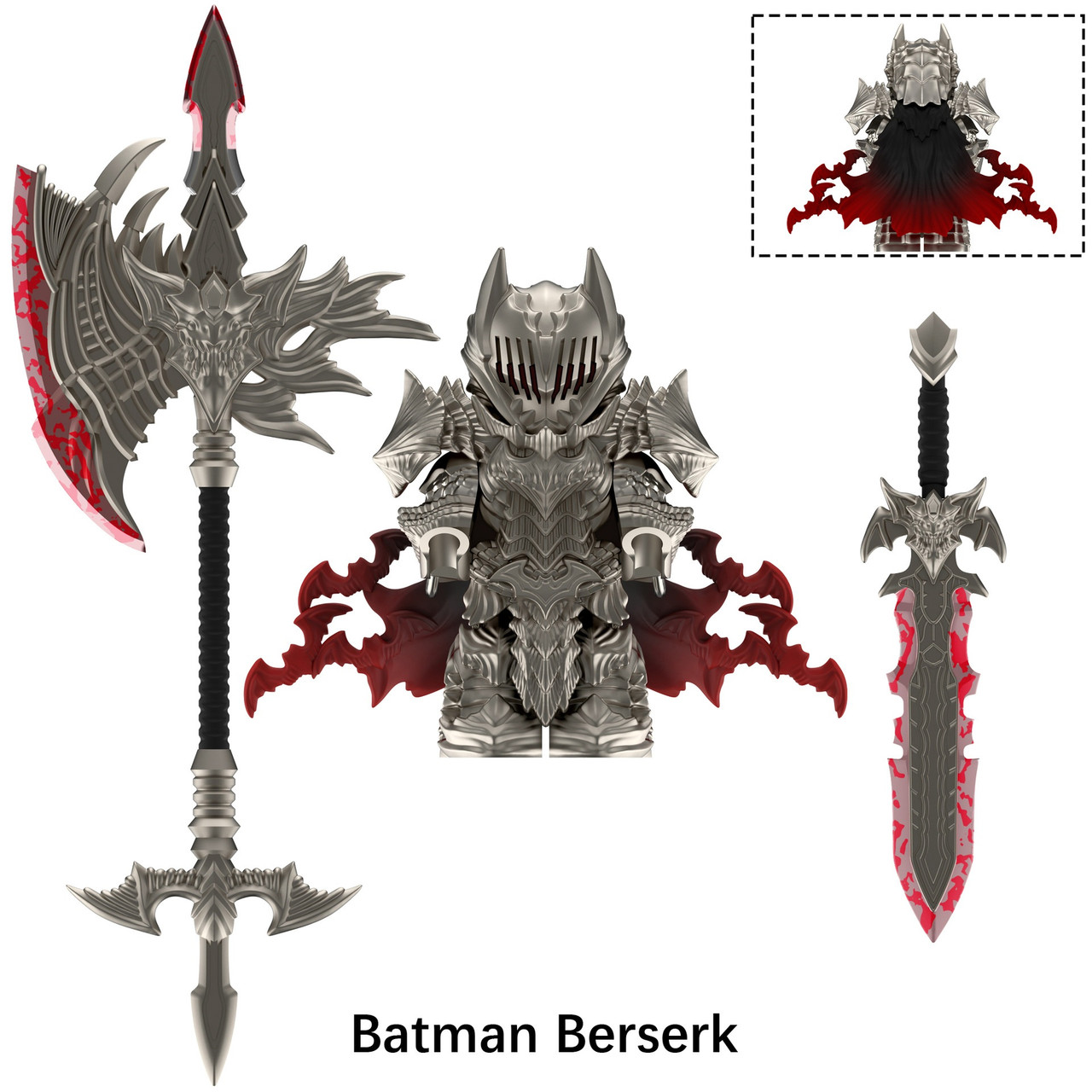 Batman x Berserk Custom Figures - J's Little Things