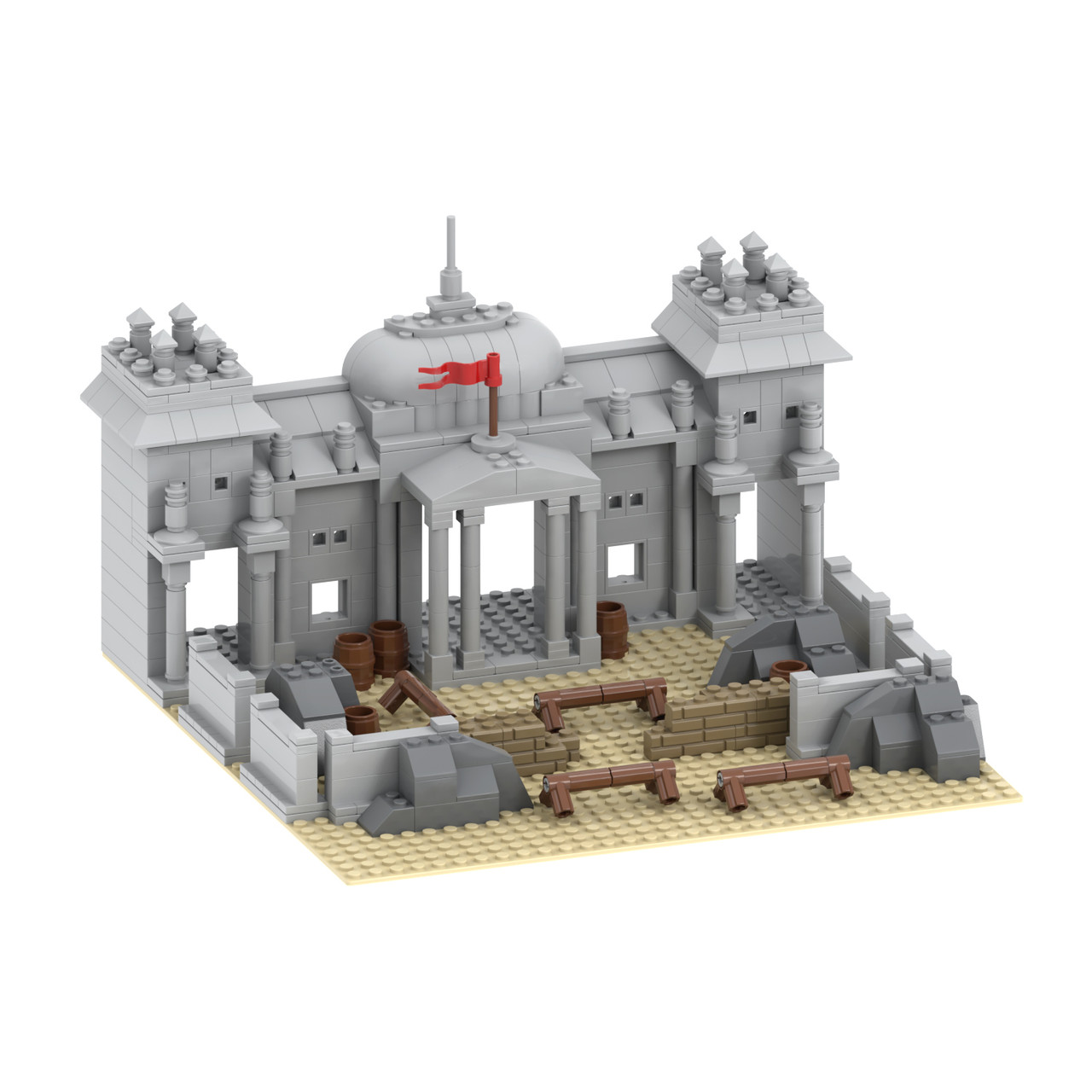 World War 2 Battle of Berlin Custom MOC Building Set 593pcs - J's ...