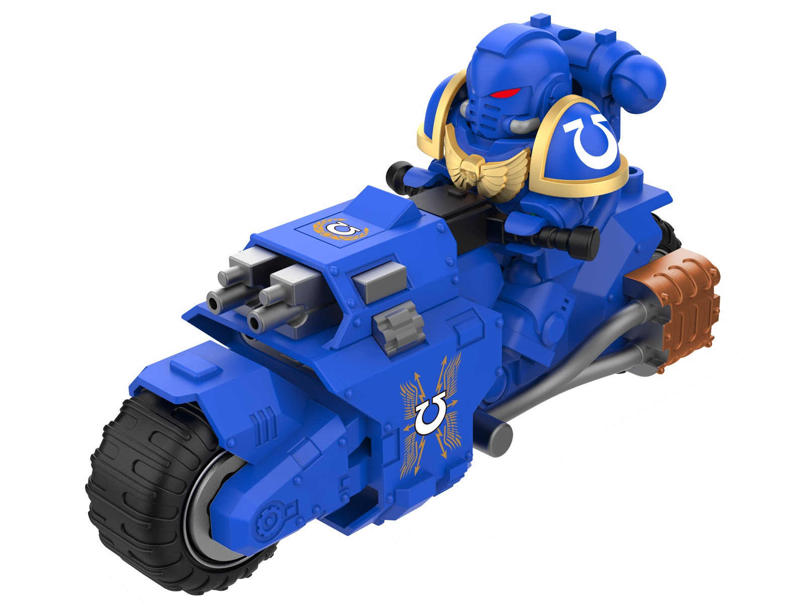 Warhammer 40K Space Marines Assault Bikes Assortment Minifigures Set 2 ...