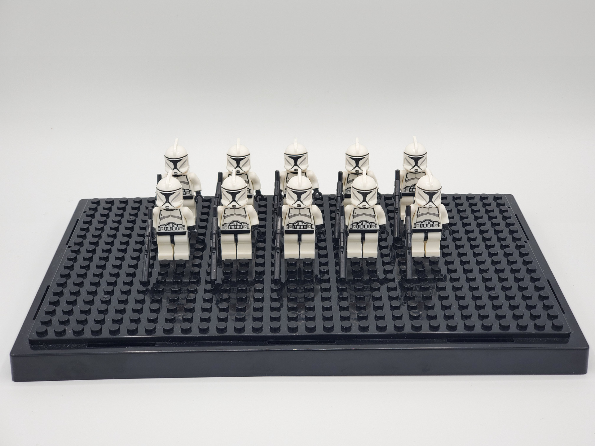 Star Wars Phase 1 Coruscant Guards Clone Trooper Riot Squad Set 14pcs ...