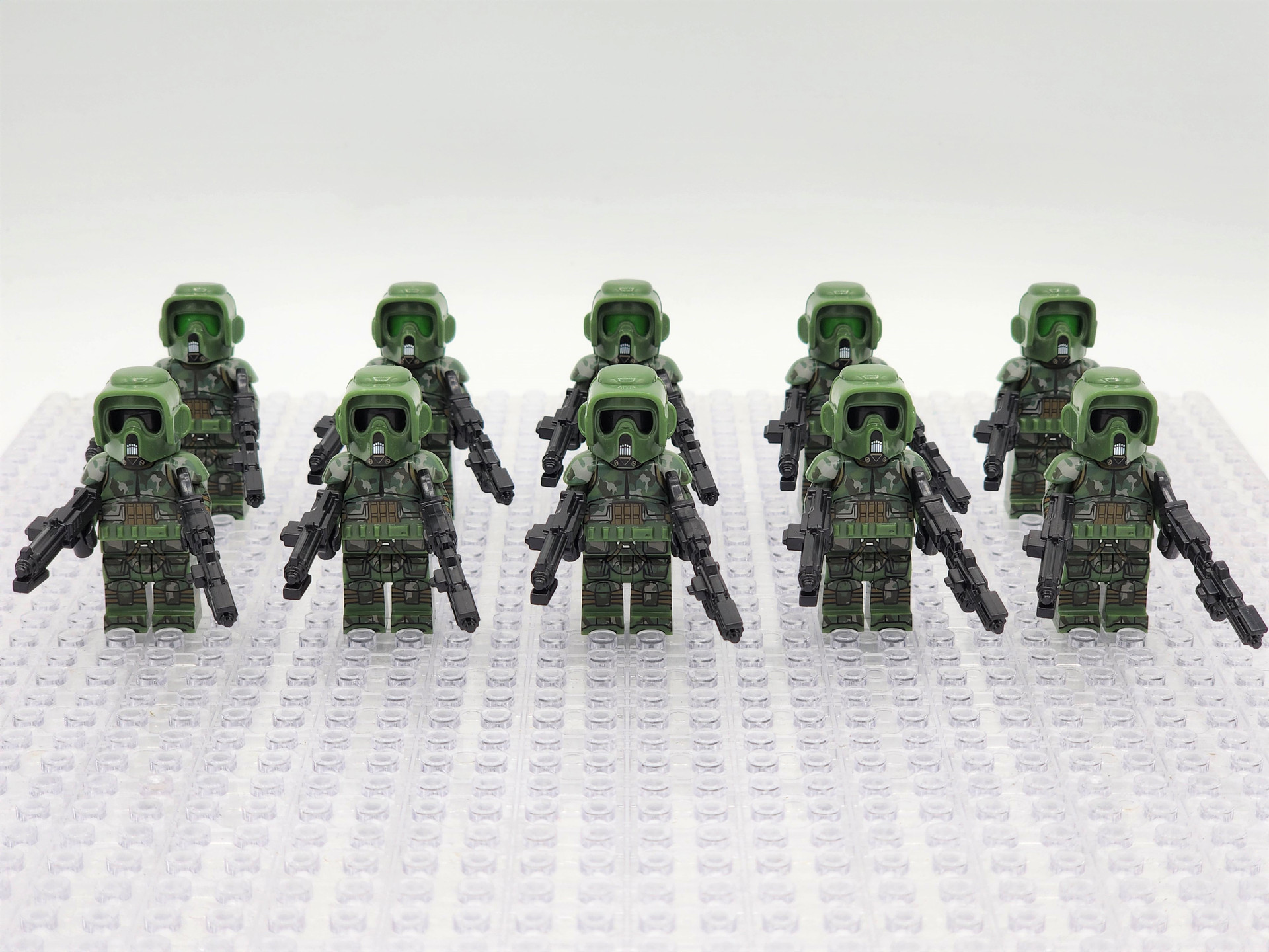 Star Wars Coruscant K9 Security Unit ARF Troopers Custom Minifigures ...