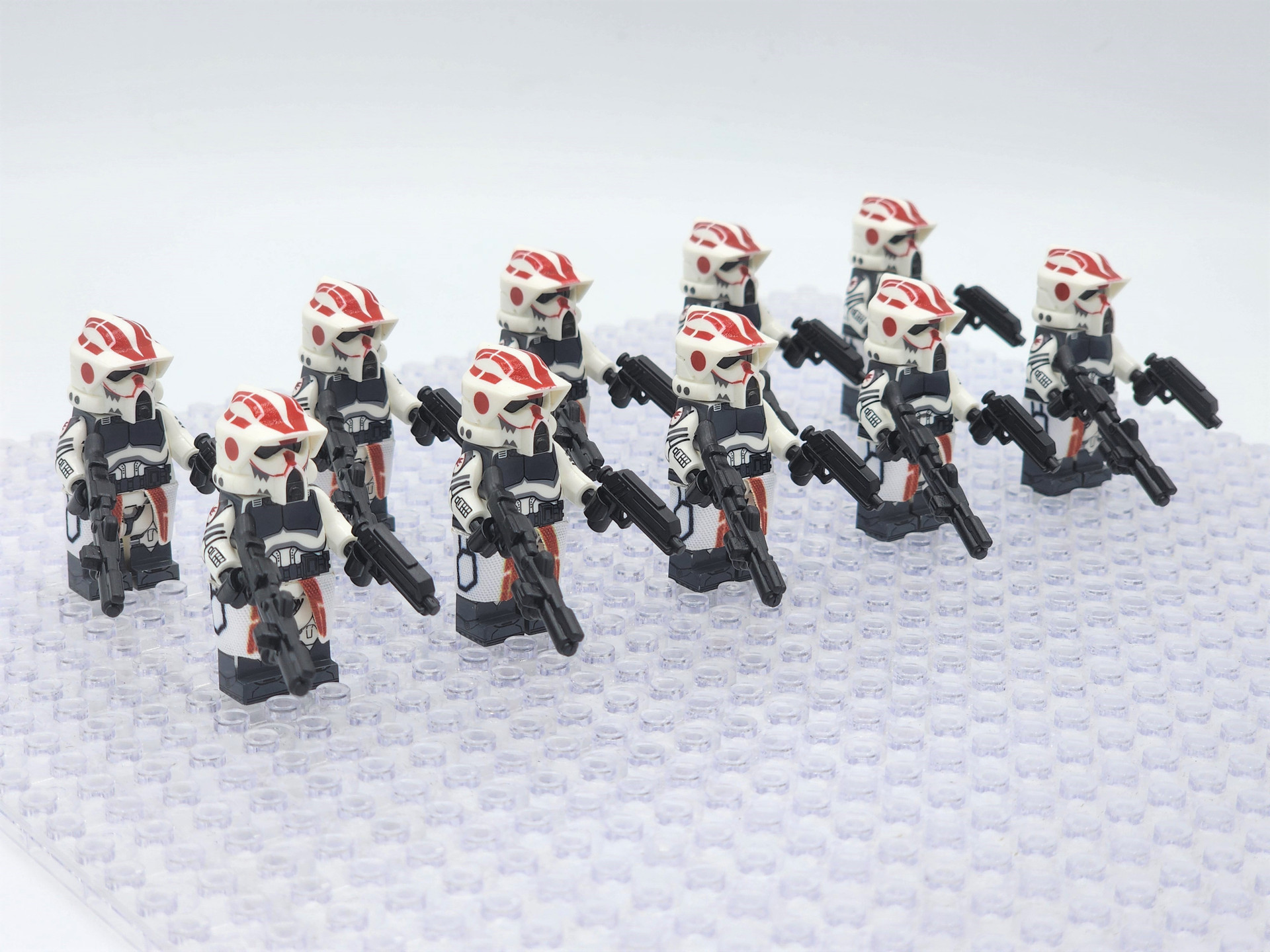 Star Wars Coruscant K9 Security Unit ARF Troopers Custom Minifigures ...