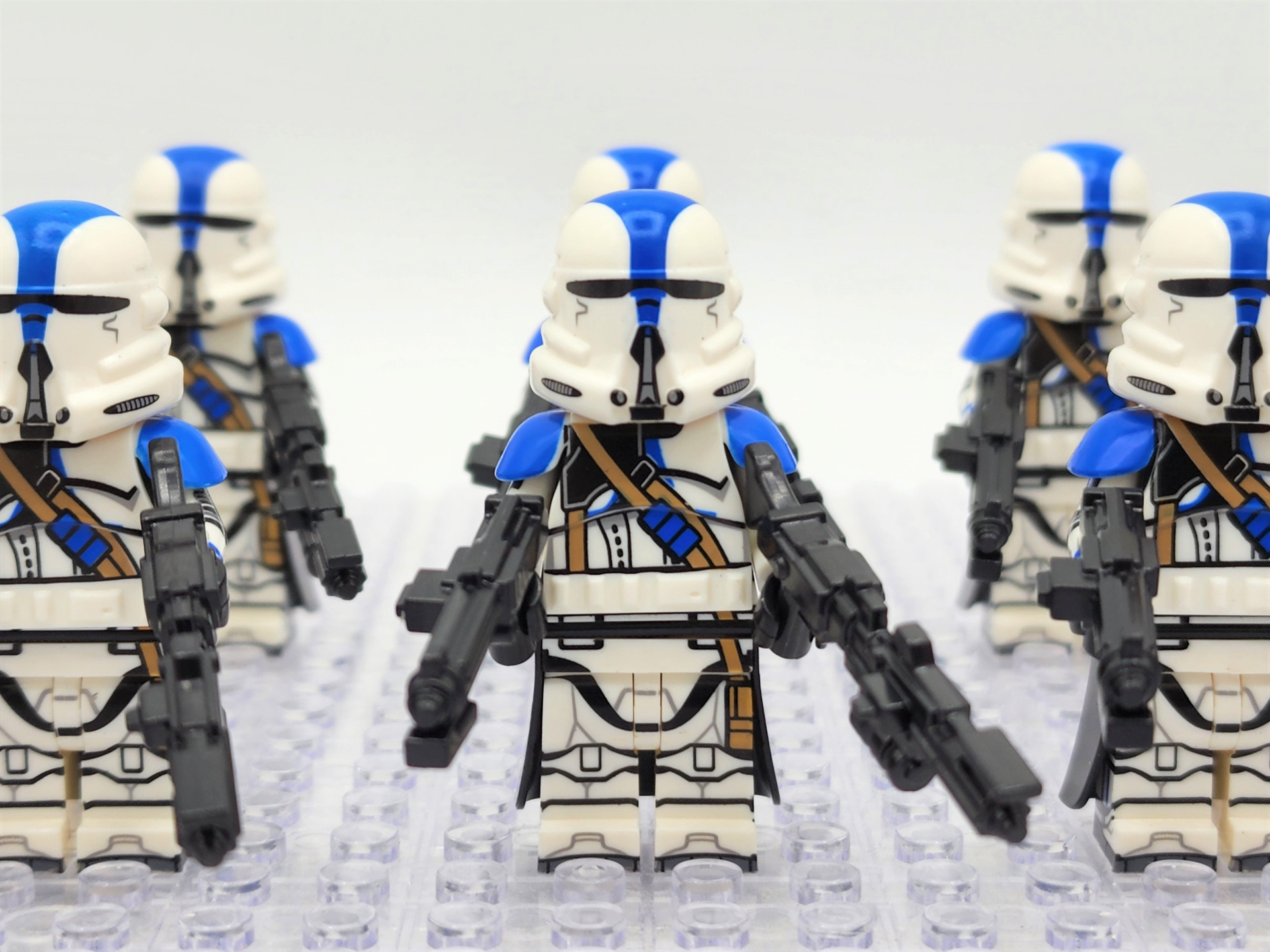 Star Wars Phase 2 501st AIrborne Clone Troopers Paratroopers Custom ...