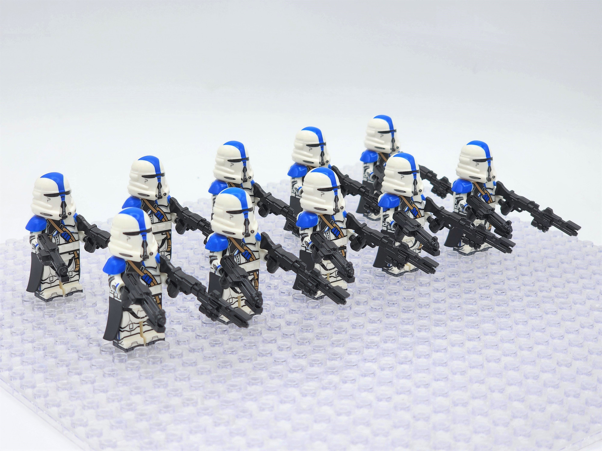 Star Wars Phase 2 501st AIrborne Clone Troopers Paratroopers Custom ...