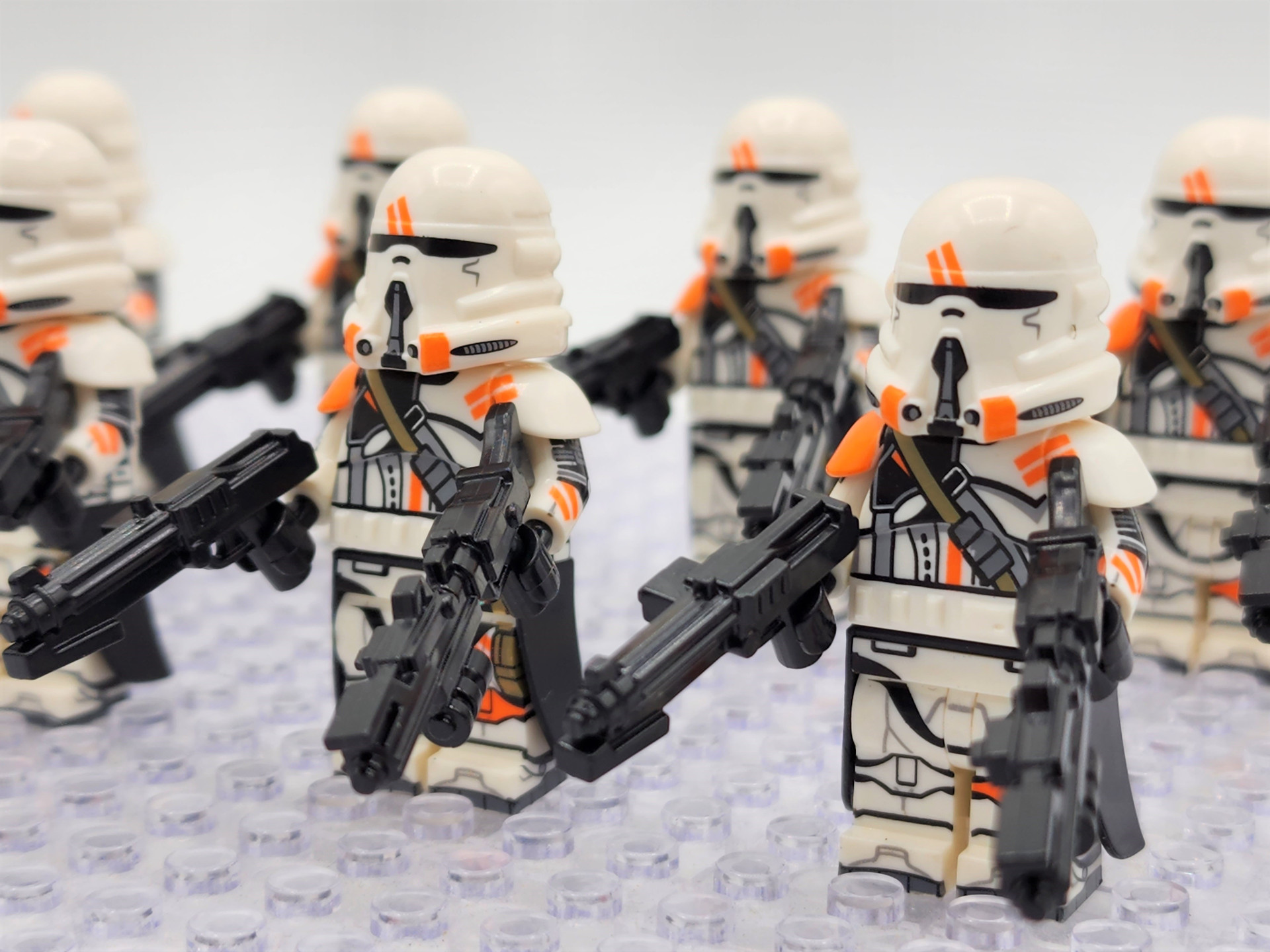 Star Wars Phase 2 212th AIrborne Clone Troopers Paratroopers Custom ...