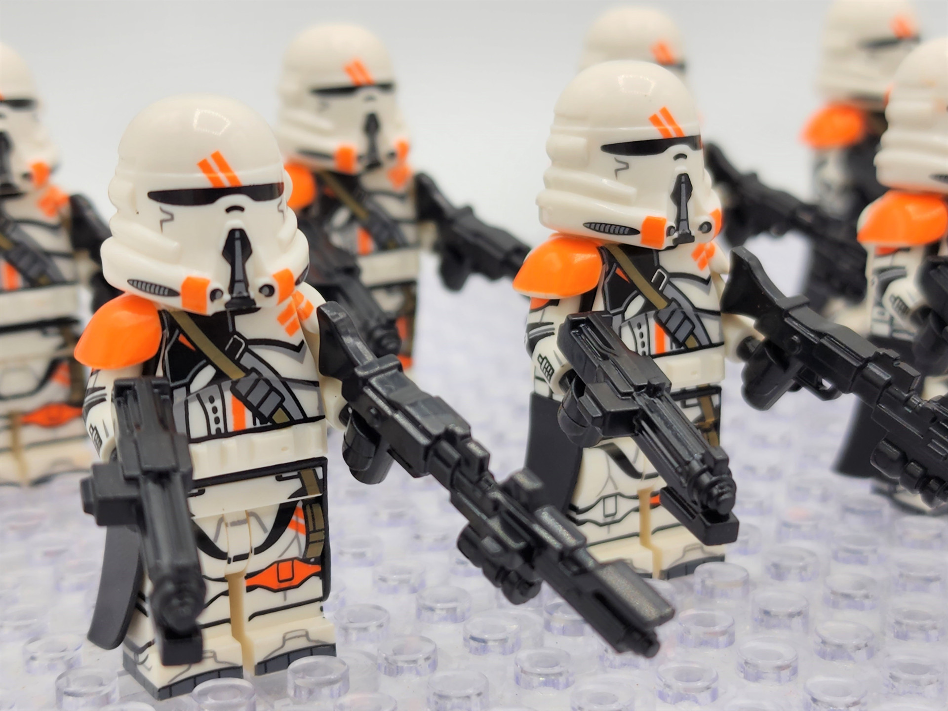 Star Wars Phase 2 212th AIrborne Clone Troopers Paratroopers Custom ...