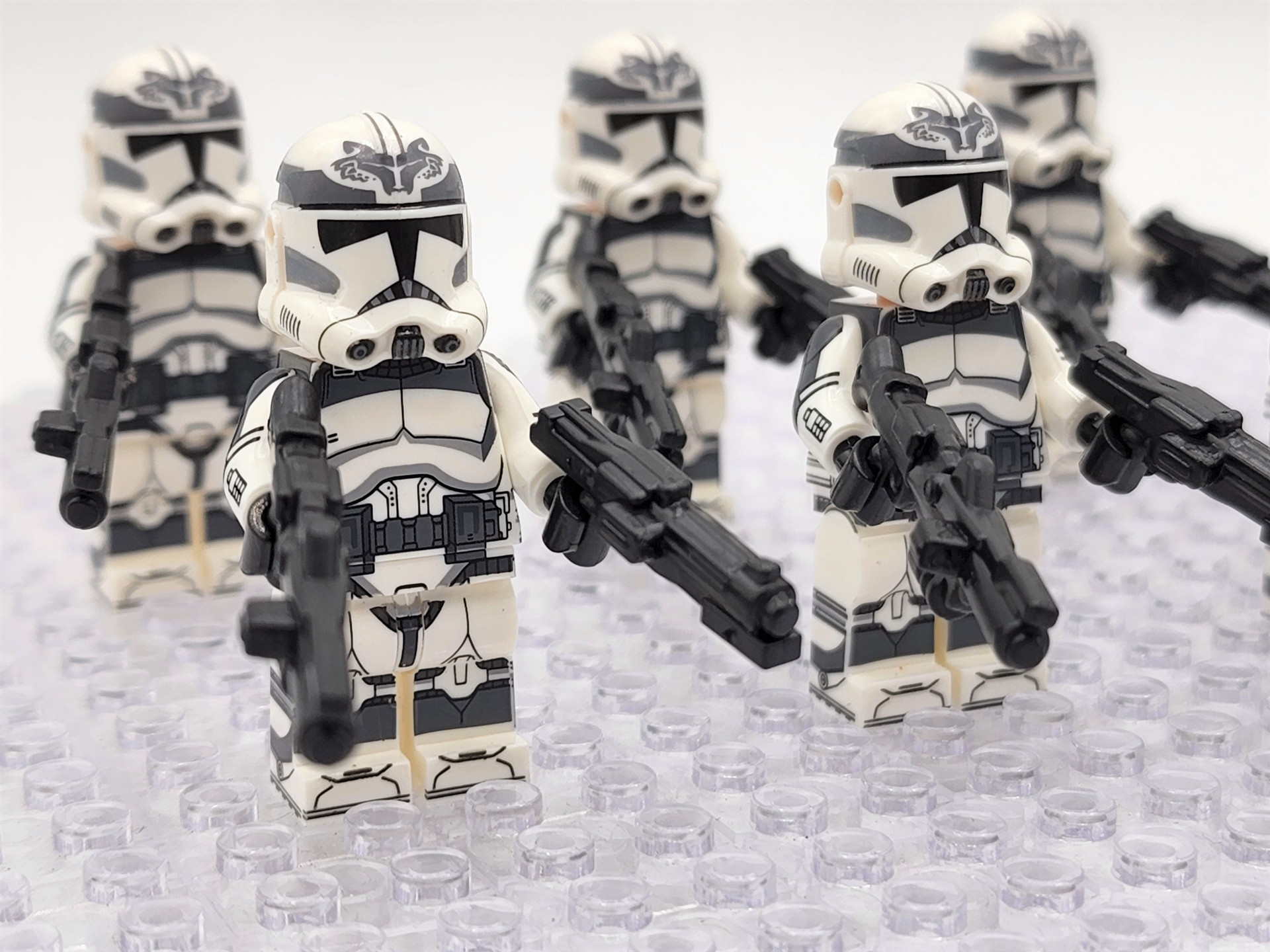 Star Wars Wolfpack Clone Troopers Bulk Army Set 100pcs - J's Little Things