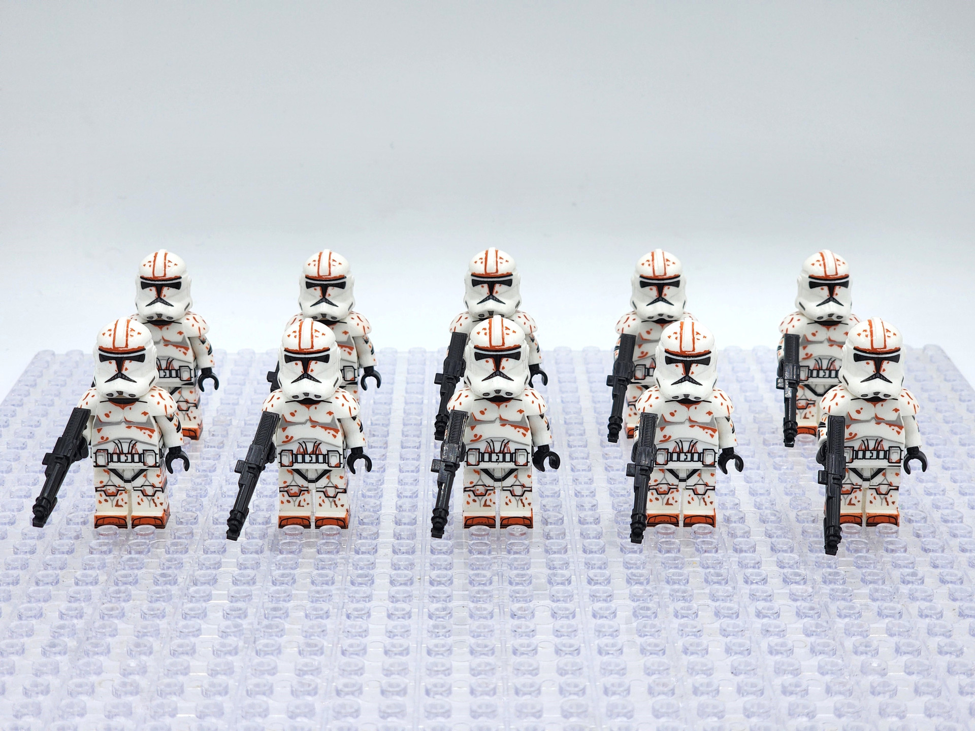 Star Wars Phase 2 212th AIrborne Clone Troopers Paratroopers Custom ...