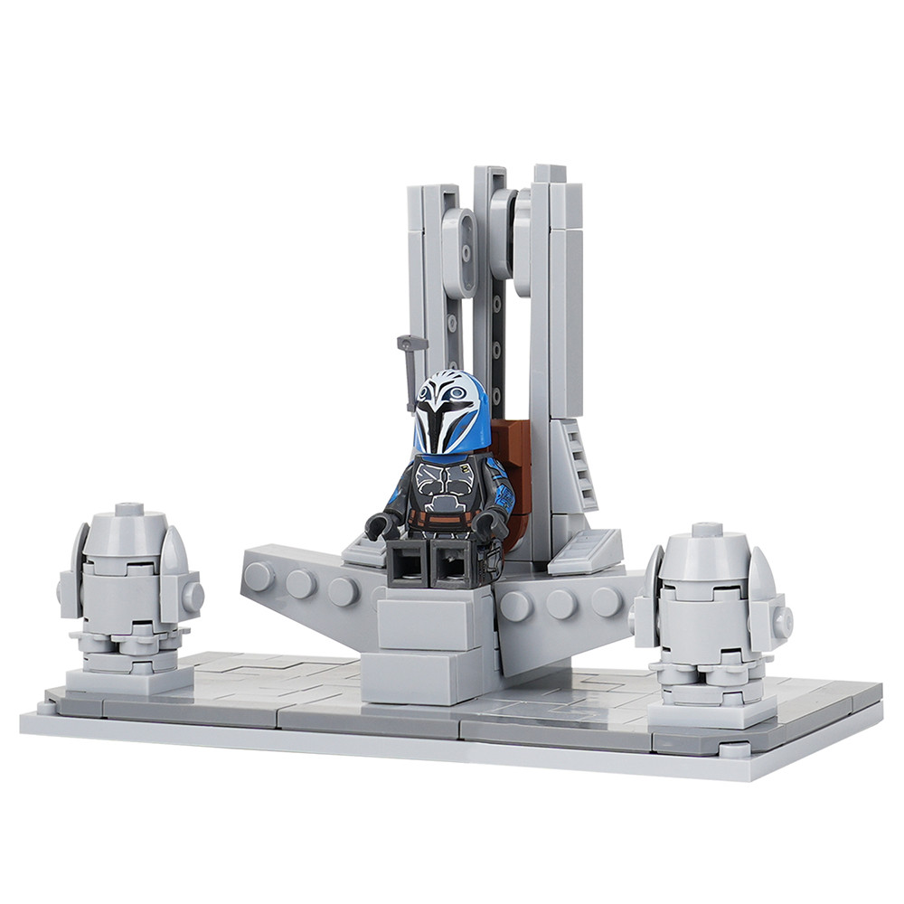 Star Wars Bo Katan Throne Room Custom MOC Building Block Set 144pcs - J ...