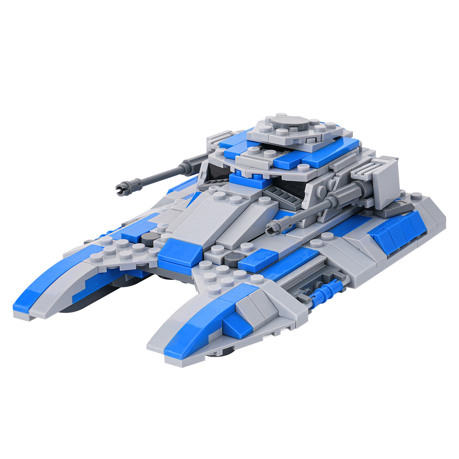 Star Wars 501st Fighter Tank Custom MOC Building Block Set 375pcs - J's ...