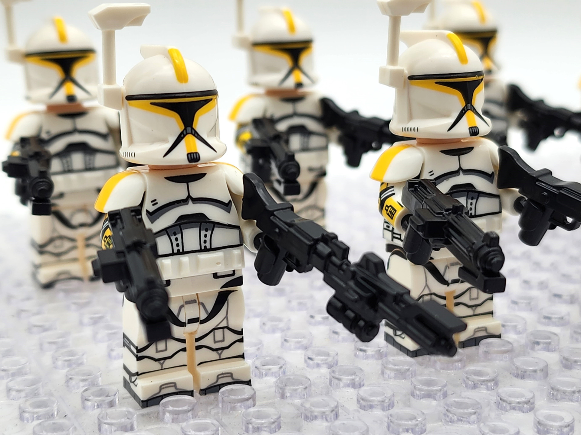 Star Wars Phase 1 Commander Bly 327th Clone Troopers 11pcs Minifigures ...