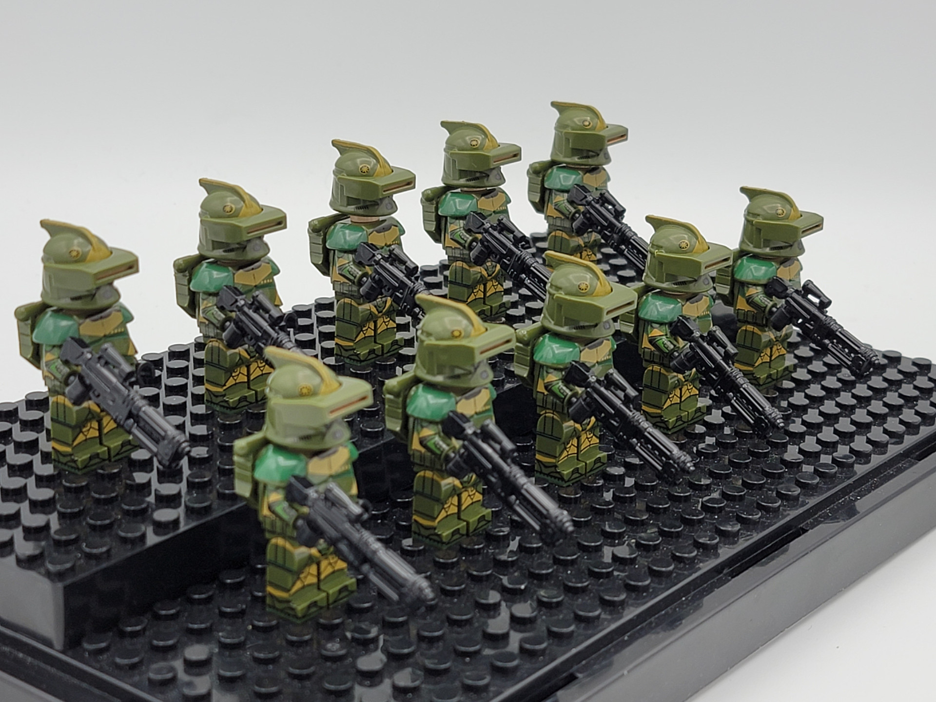 Star Wars Phase 1 Forest Clone Troopers Custom Minifigures Set - J's ...