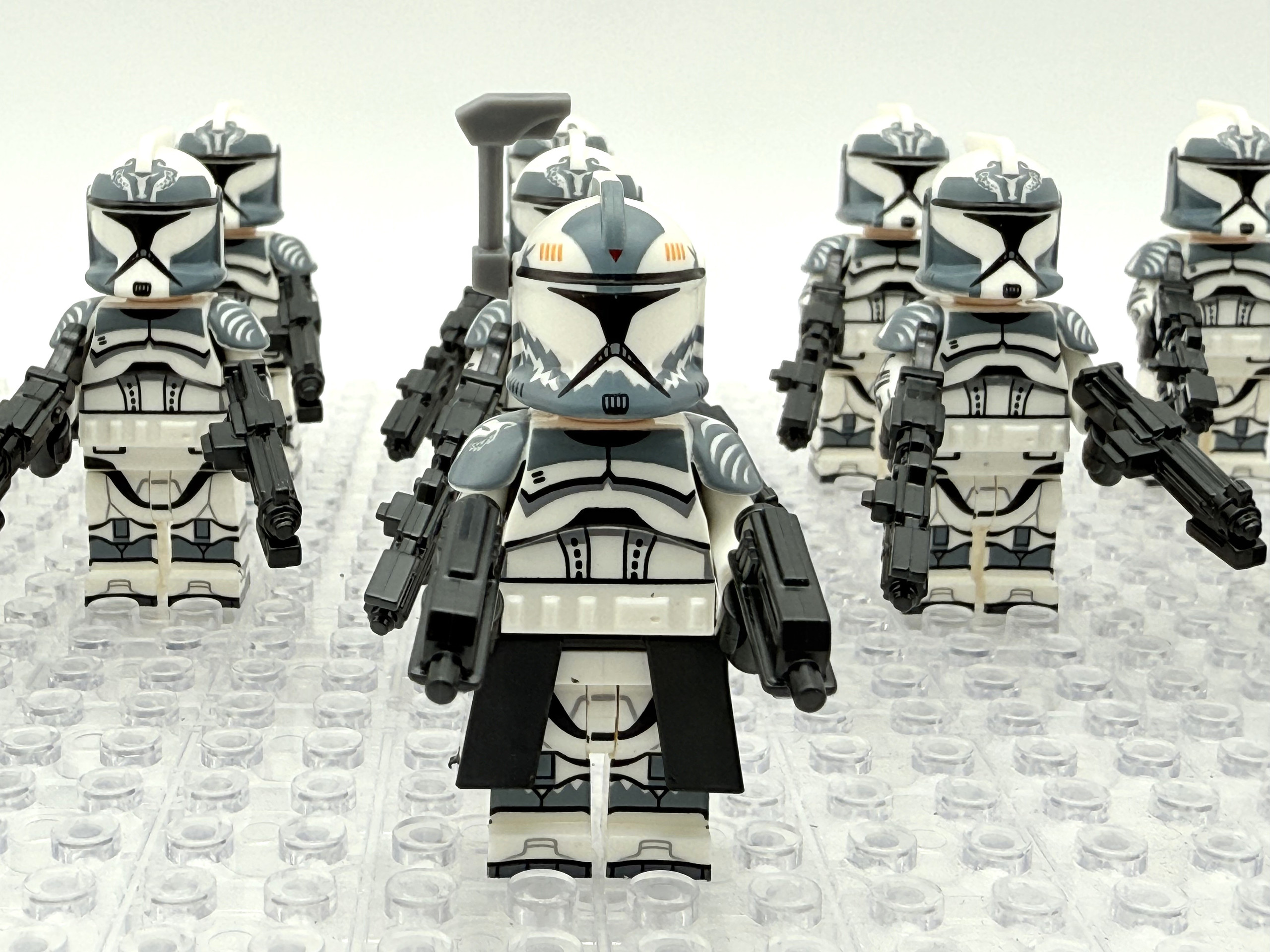 Star Wars Phase 1 Wolfpack Commander Wolffe Clone Troopers Minifigures ...