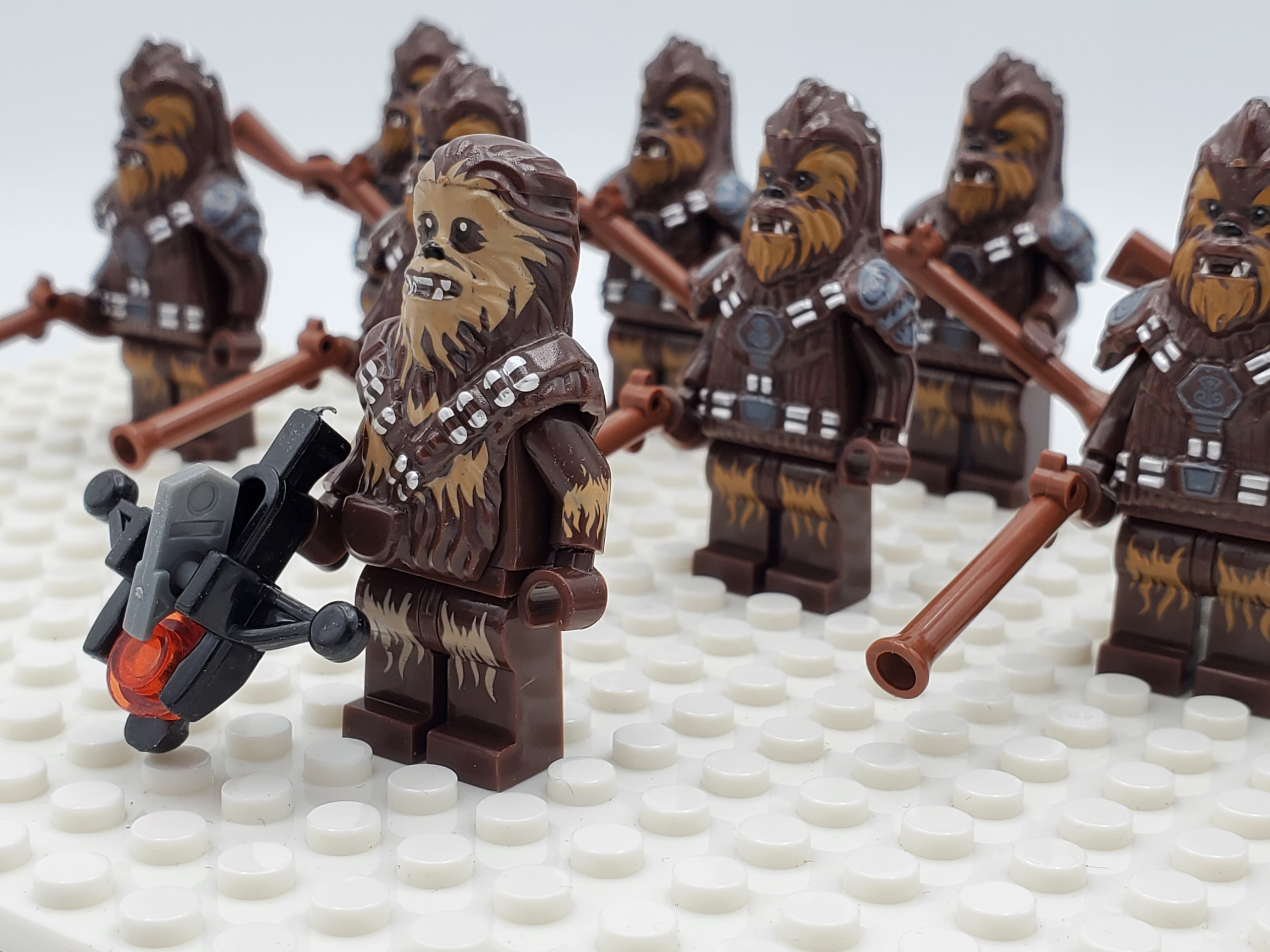 Star Wars Chewbacca & Friends Wookie Army 11 Minifigures Set - J's ...