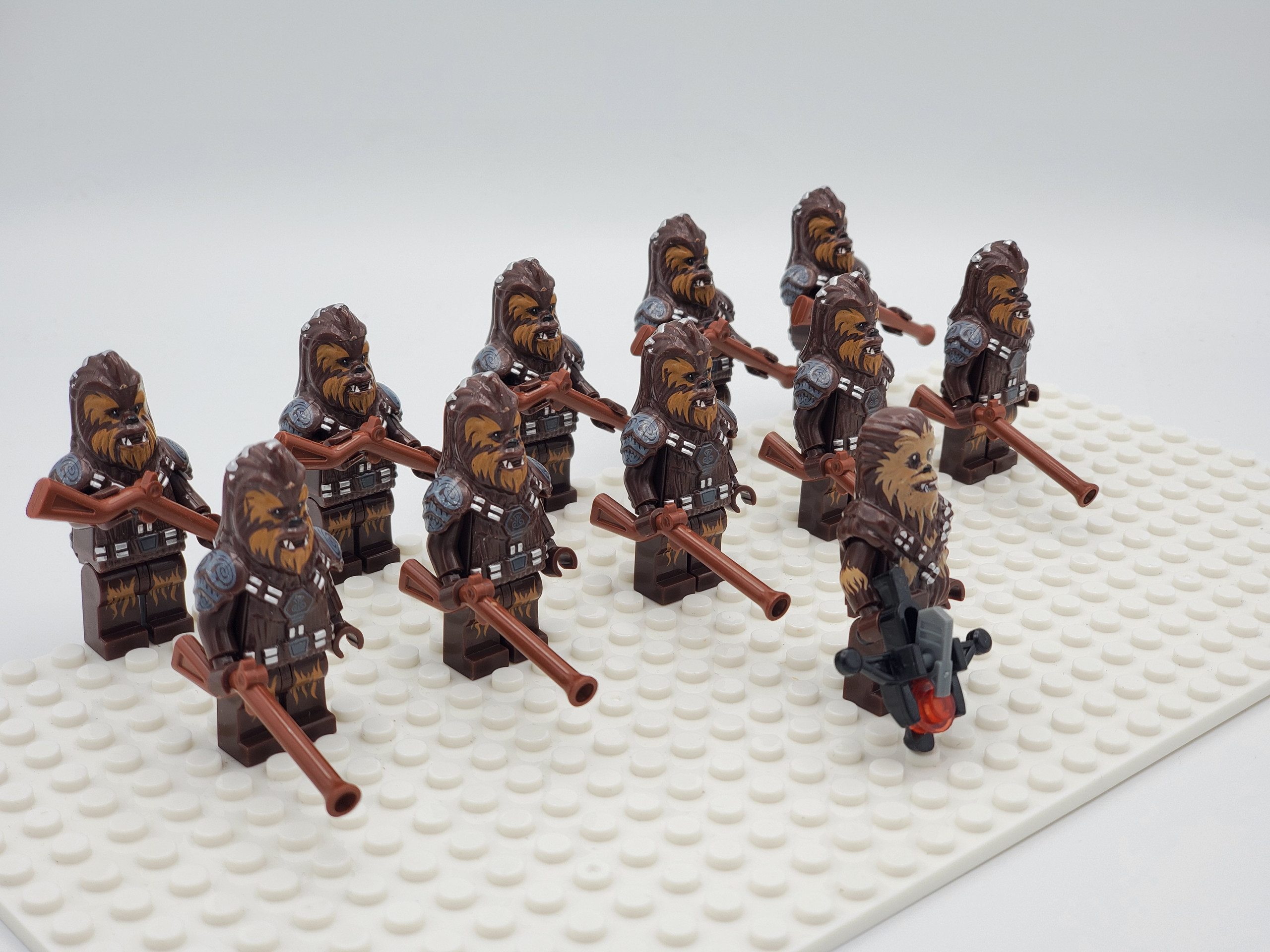 Star Wars Chewbacca & Friends Wookie Army 11 Minifigures Set - J's ...
