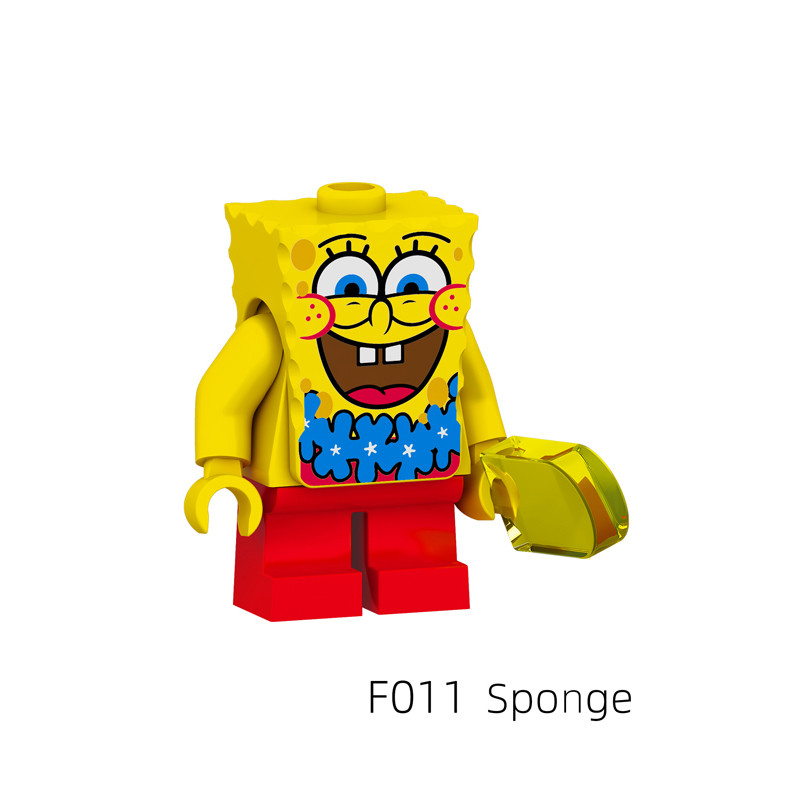 Spongebob Custom 9 Minifigures Set - J's Little Things