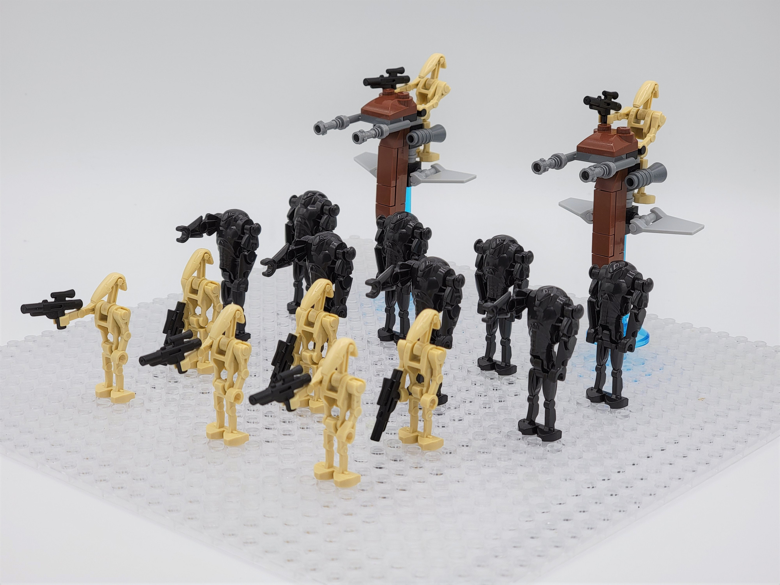 Star Wars Battle Droids Army Custom Set 63pcs Commando Droids Super ...