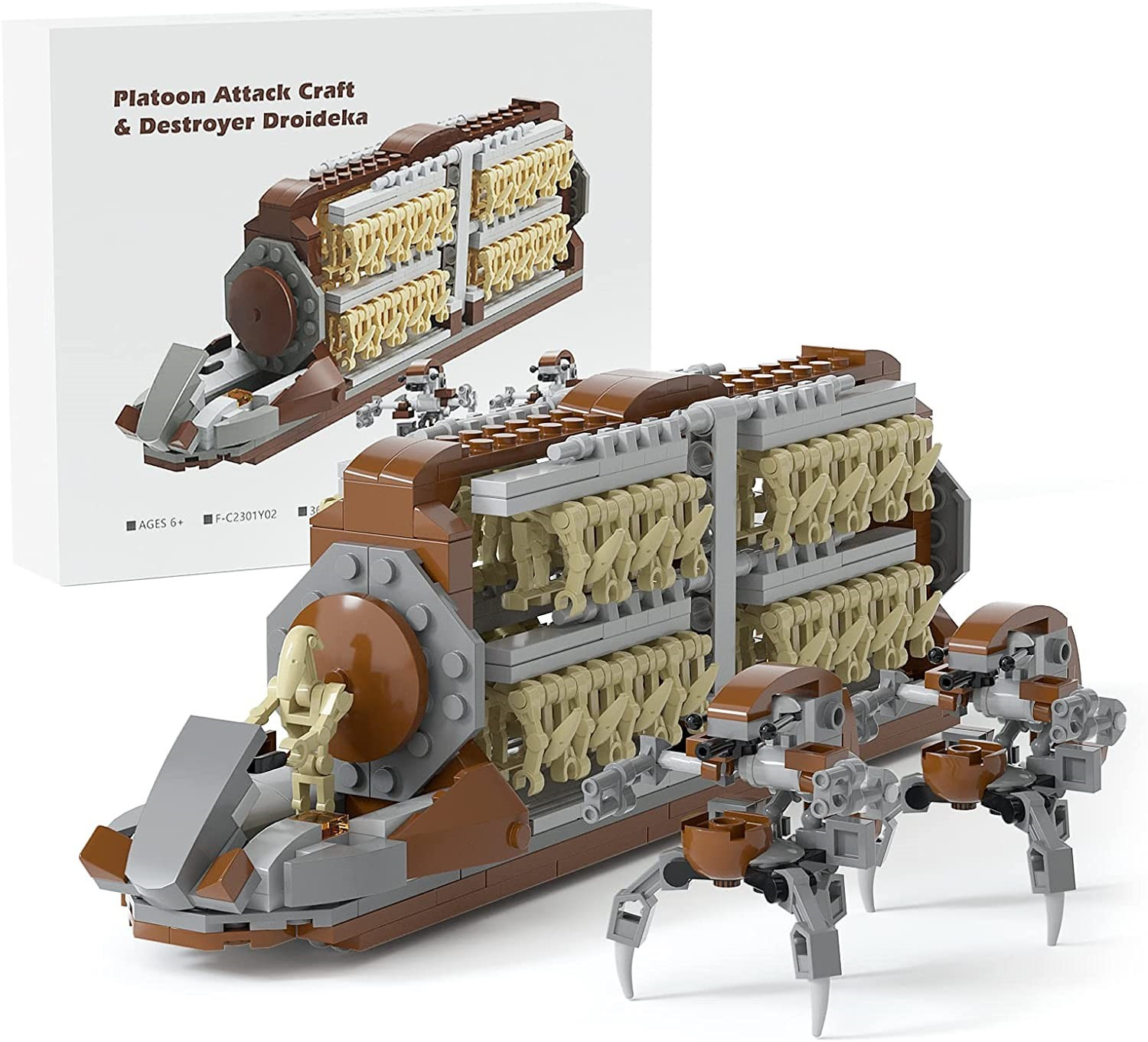 Star Wars Crab Droids LM-432 Muckrackers x2 Custom MOC - J's Little Things