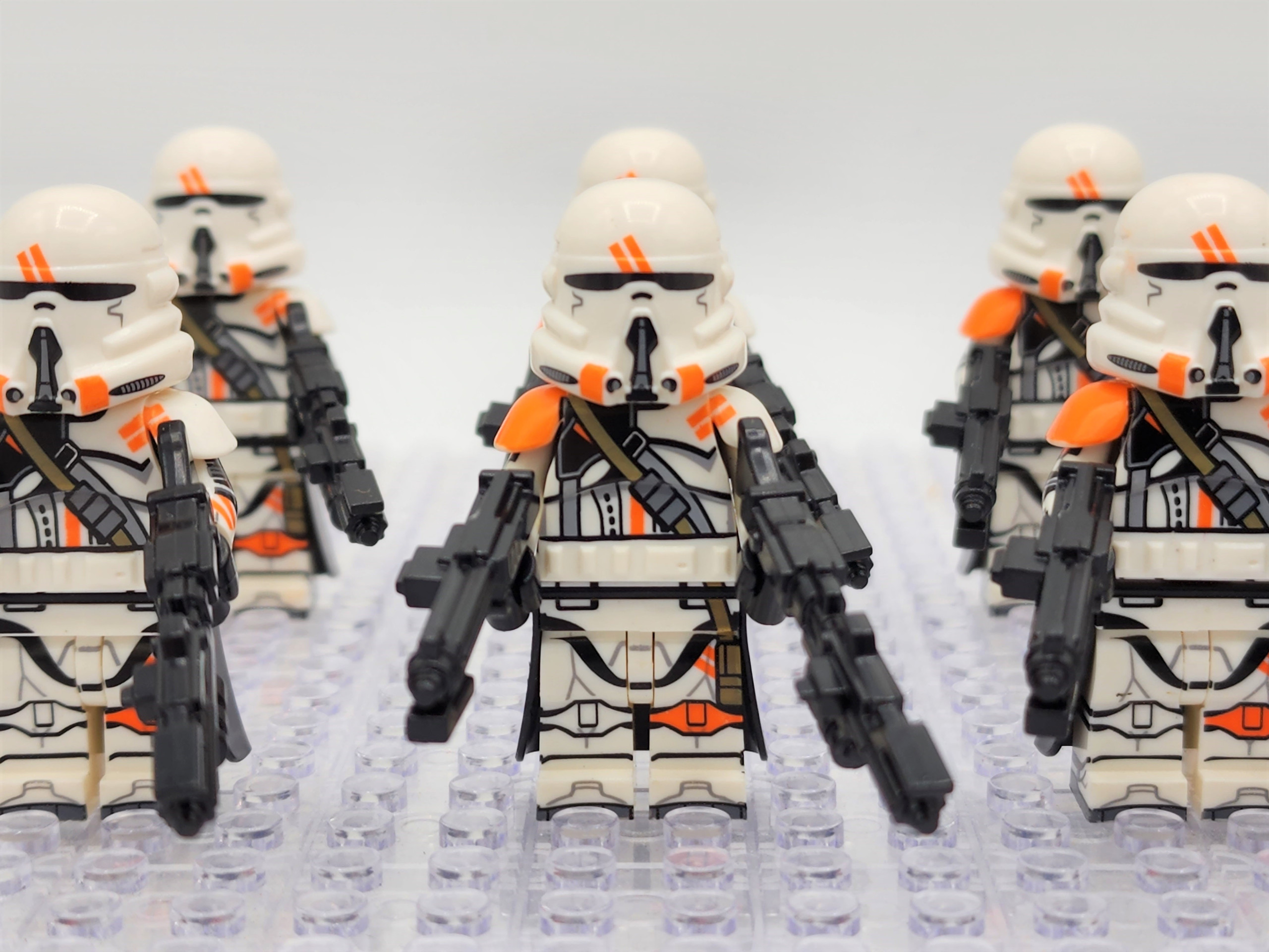 Star Wars Phase 2 212th AIrborne Clone Troopers Paratroopers Custom ...