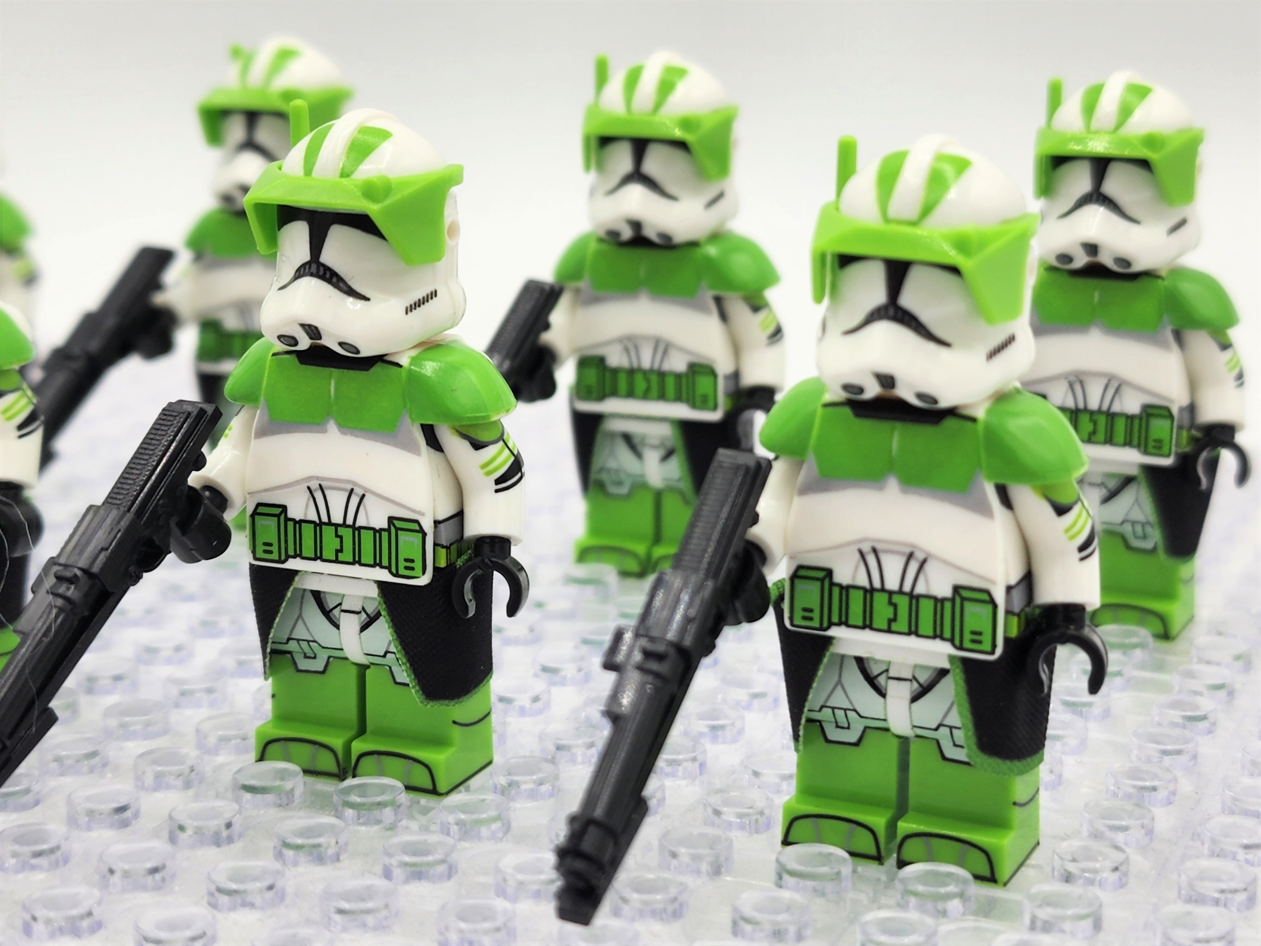 Star Wars 442nd Clone Troopers Custom Minifigures Set XH - J's Little ...